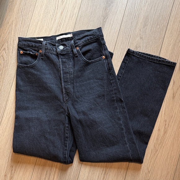 Levi's | Jeans | Levis Ribcage High Waist Ankle Straight Leg Jeans ...